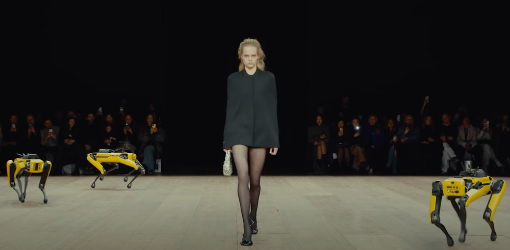 Robotic Runway: AI Models Taking Center Stage