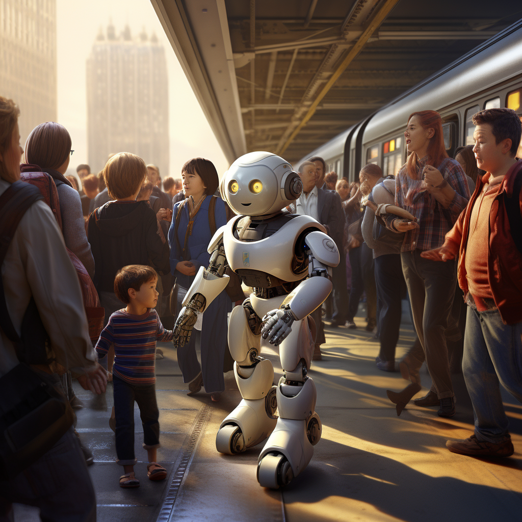 The Evolution of Public Transportation: Robots on Board